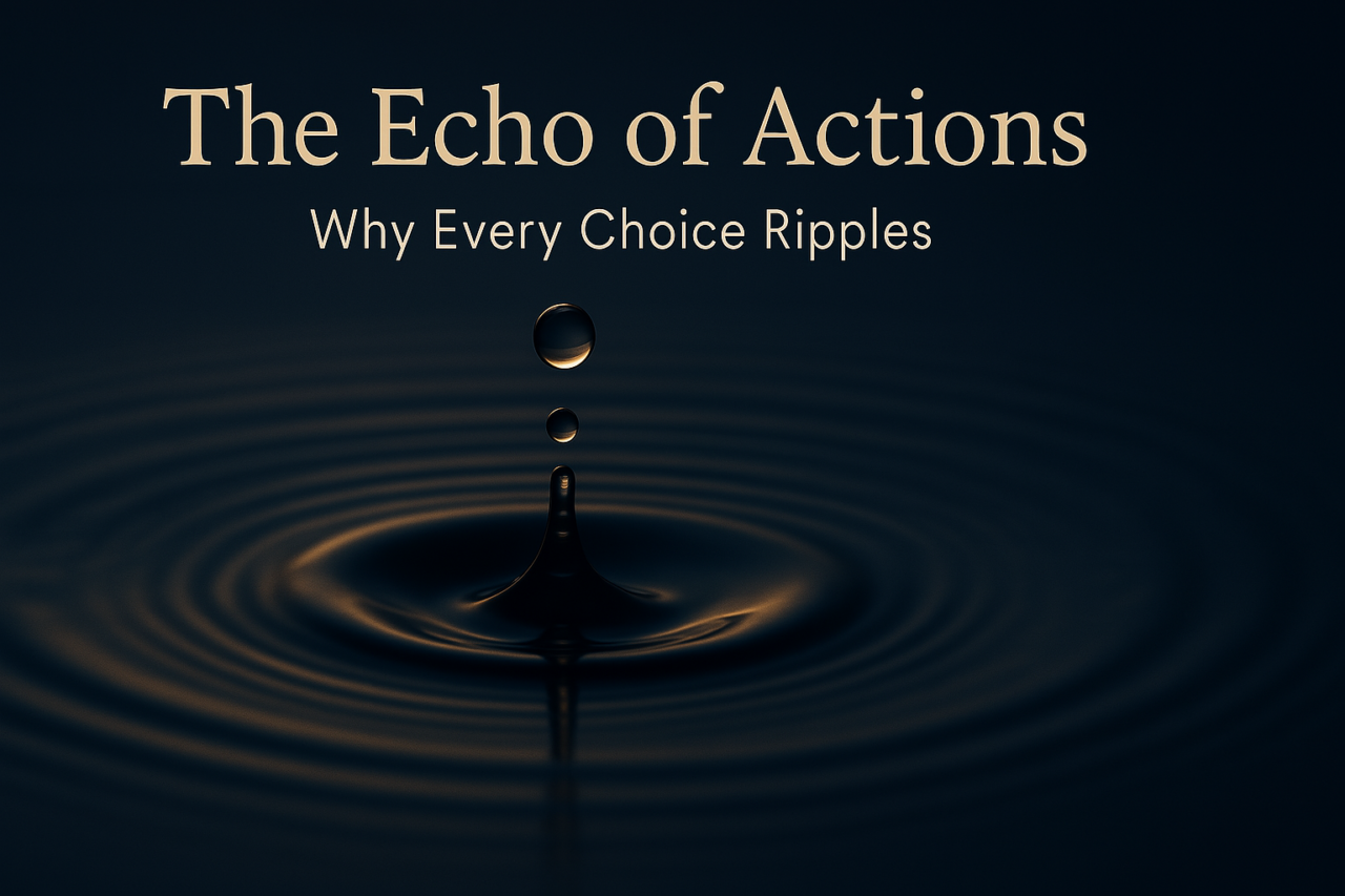 The Ripple Effects of Choices: Shape Legacy Your Daily - The Living Ethos
