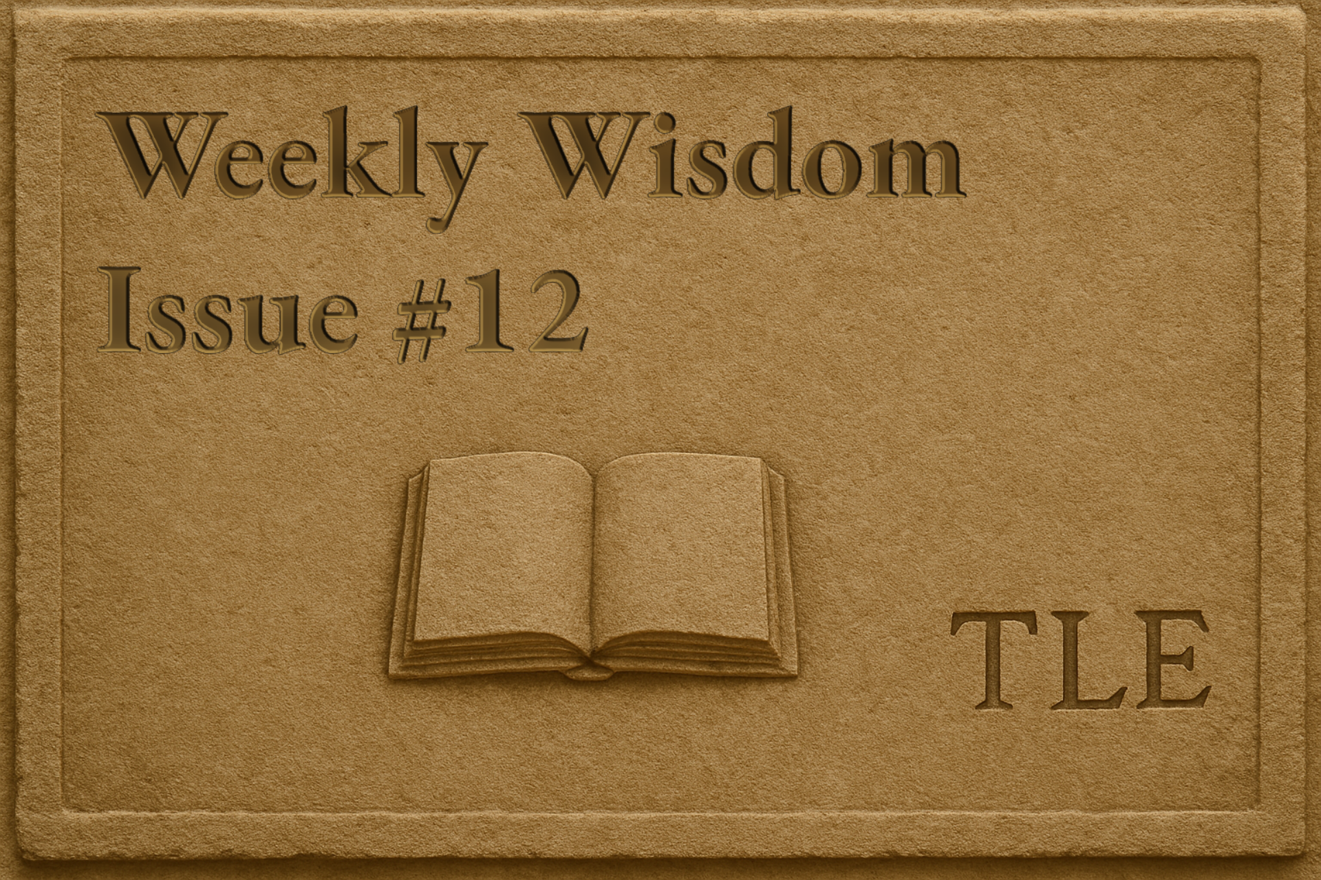 Weekly Wisdom Issue #12: Finding Stability Amongst the Waves - The ...
