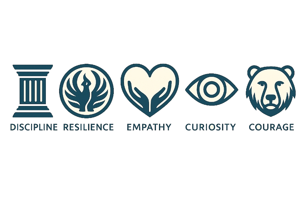 Aevitas Philosophy: The Five Virtues for a Stronger Life - The Living Ethos